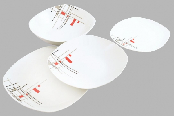 SET TANJIRA ZA RUČAVANJE CH-2022 - Cherry Porcelain - Keno Group